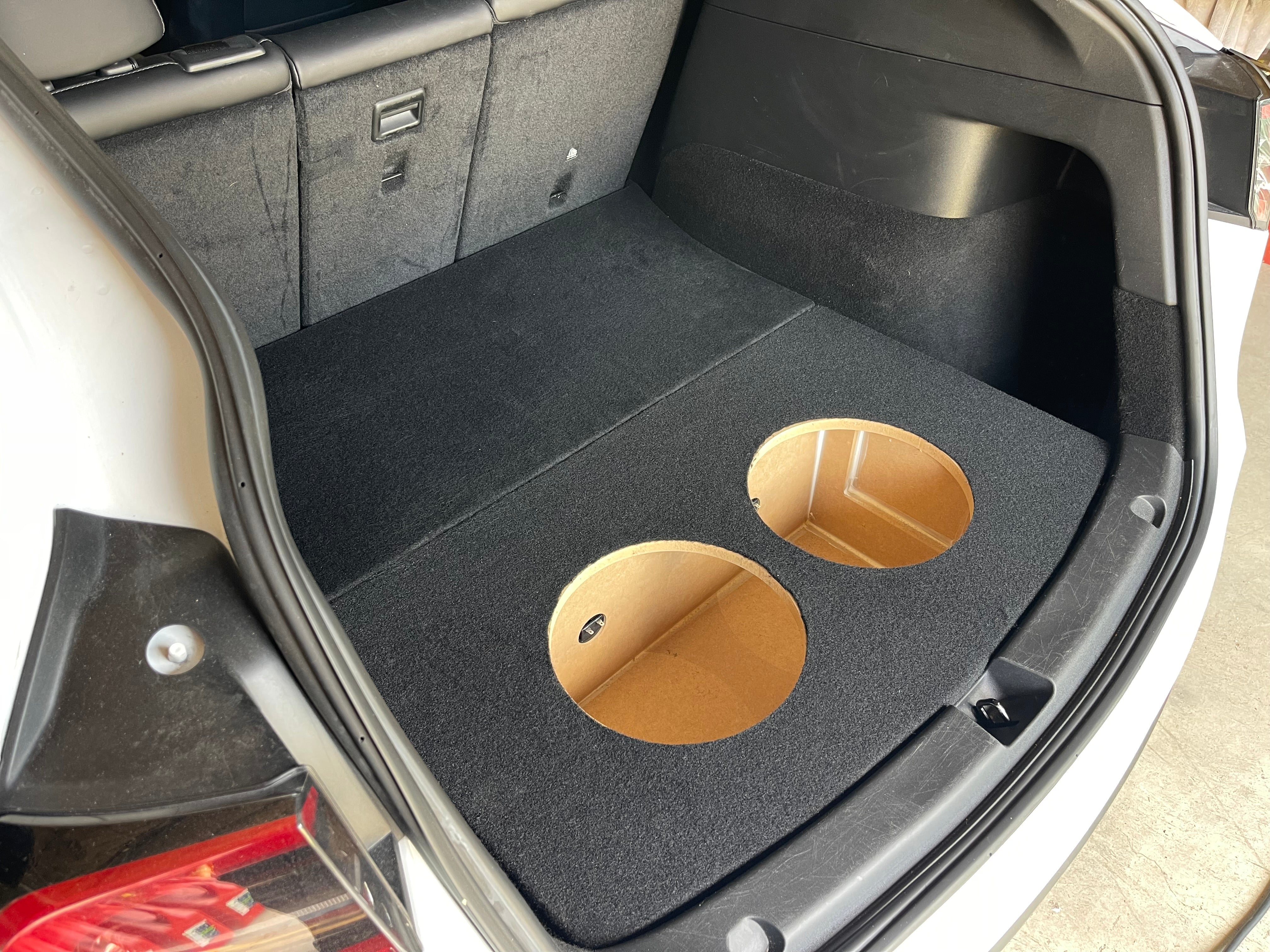 Tesla Model Y Single / Dual Subwoofer Box – The Sub Box Shop