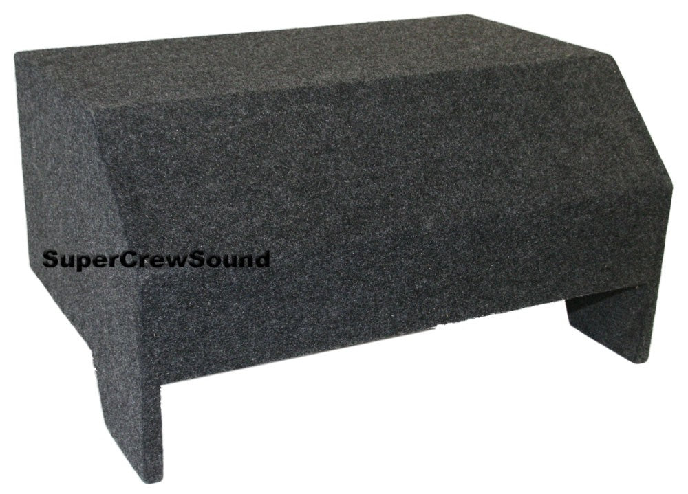 Chevy S10 Extended Cab Dual Subwoofer Box – The Sub Box Shop