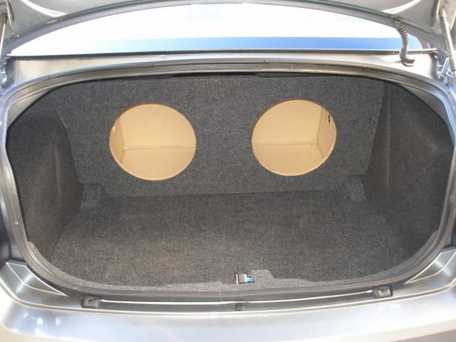 Dodge Challenger Single / Dual Subwoofer Box, Speaker Box, Sub box ...