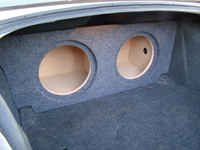 Dodge Challenger Single / Dual Subwoofer Box, Speaker Box, Sub box ...