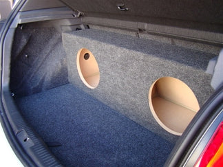 VW Volkswagon Golf GTI Single / Dual Subwoofer Box, Speaker Box, Sub ...