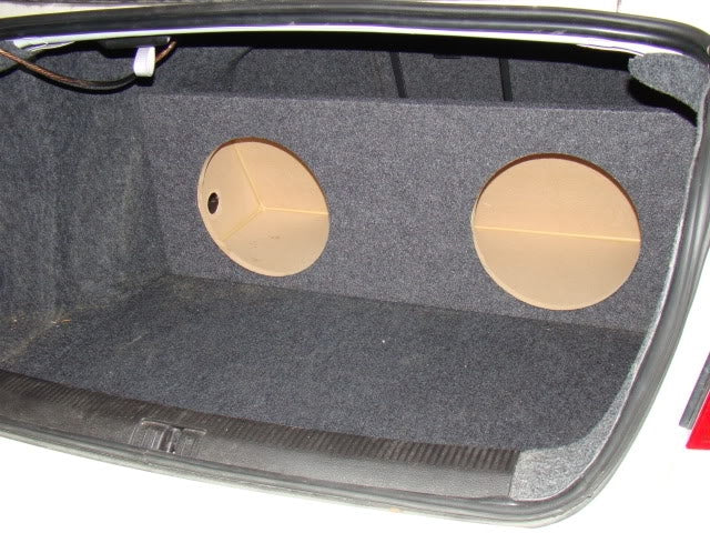 VW Volkswagon Jetta Single / Dual Subwoofer Box, Speaker Box, Sub box ...