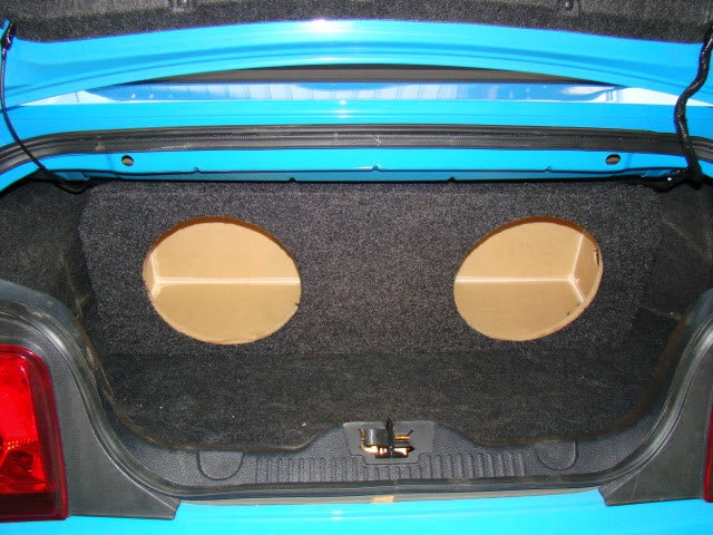 Ford Mustang Single / Dual Subwoofer Box, Speaker Box, Sub box ...