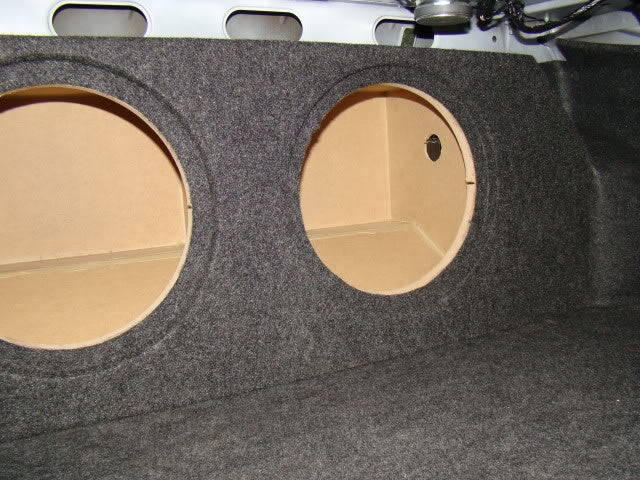 Ford Mustang Single / Dual Subwoofer Box, Speaker Box, Sub box ...